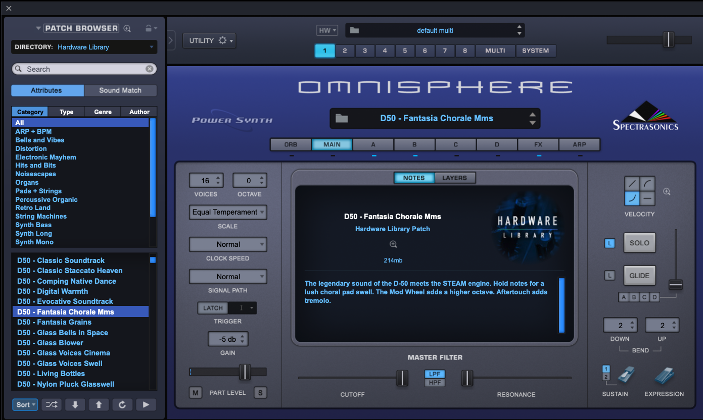 Omnisphere v2.6 Update Released – Logic Pro for Smarties